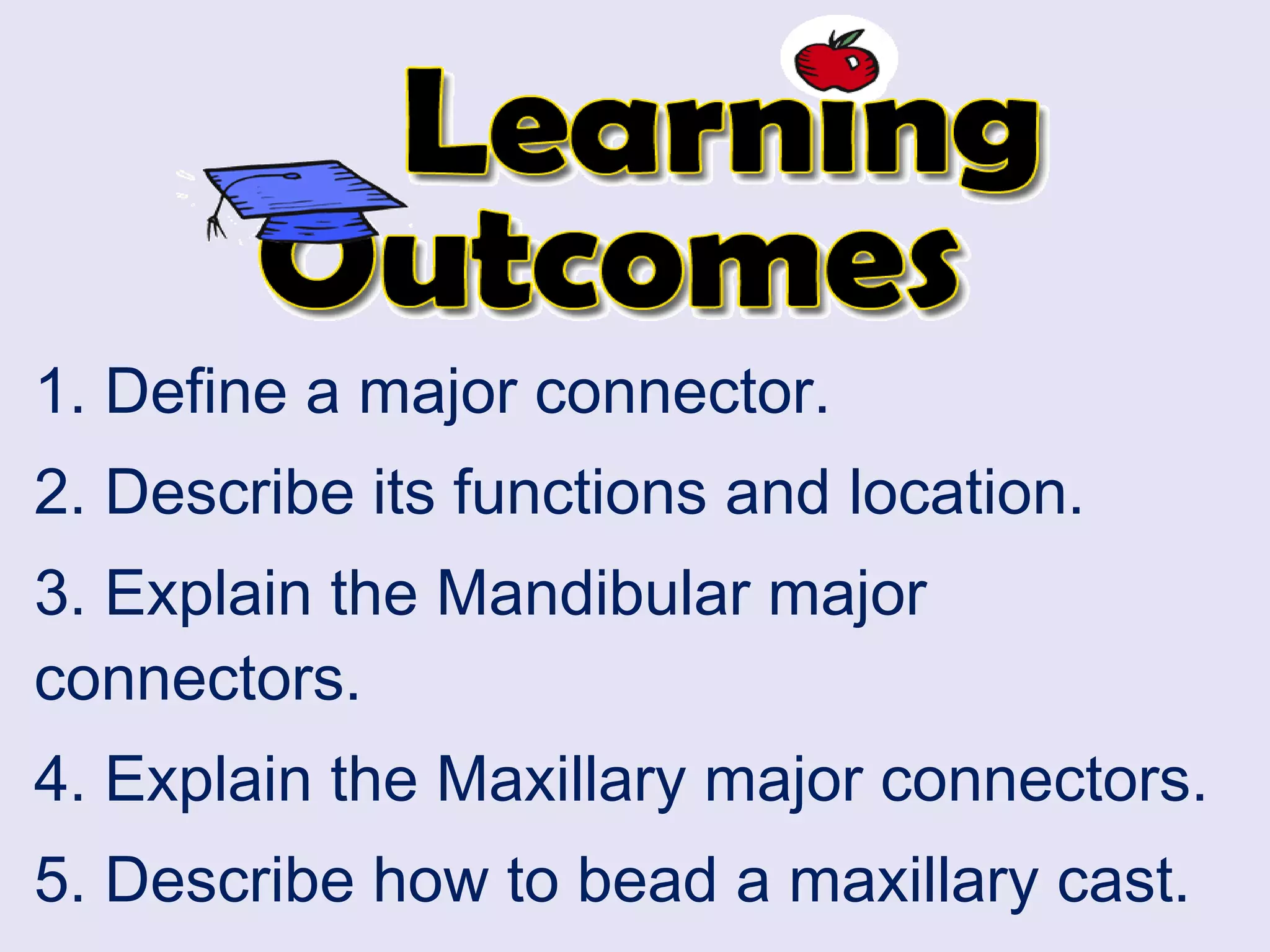 24. major connectors | PPT