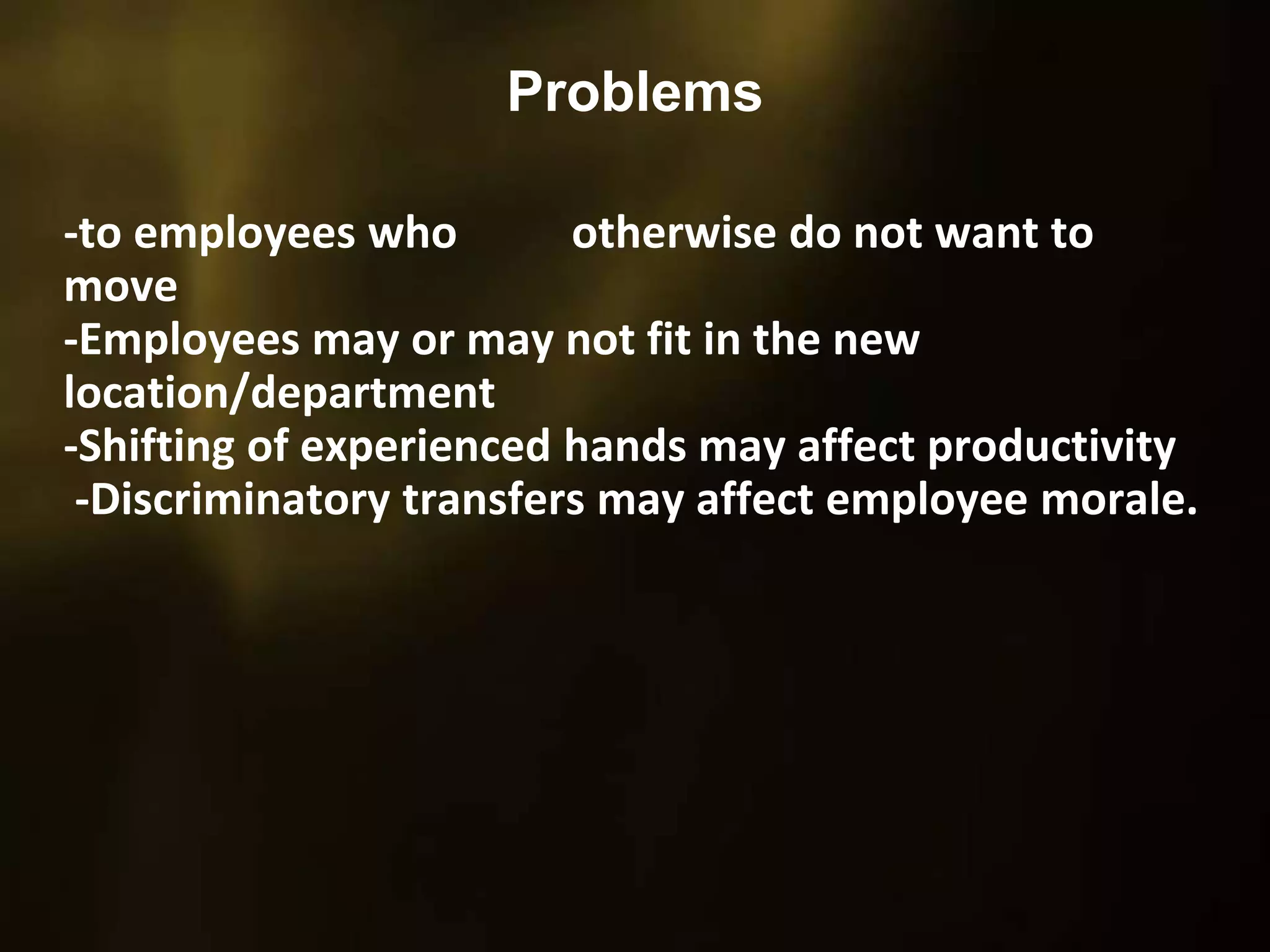24. movements of employees | PPTX