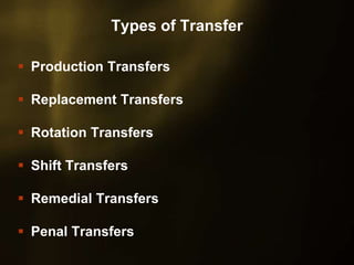24. movements of employees | PPTX