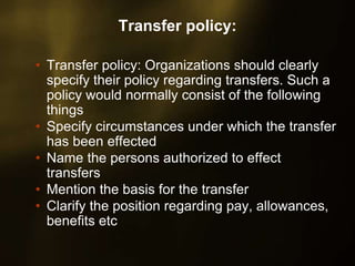 24. movements of employees | PPTX
