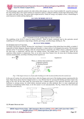 COMPARISION STUDY OF STRUCTURAL ANALYSIS OF UCAV WING | PDF