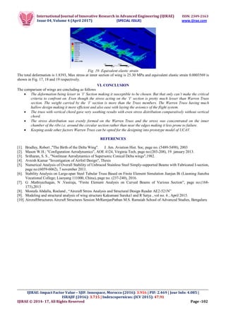 COMPARISION STUDY OF STRUCTURAL ANALYSIS OF UCAV WING | PDF