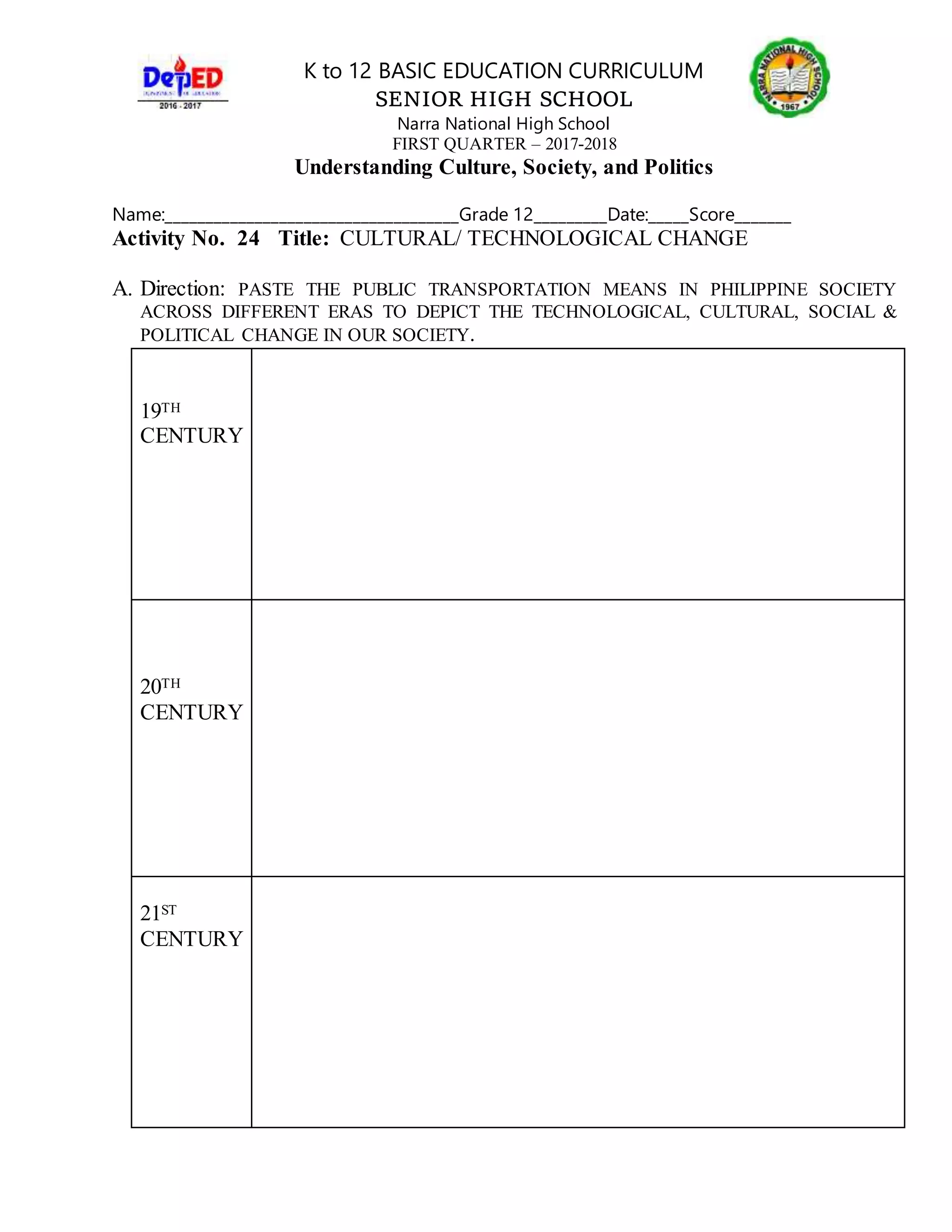 24 Understanding Culture, Society & Politics | DOCX