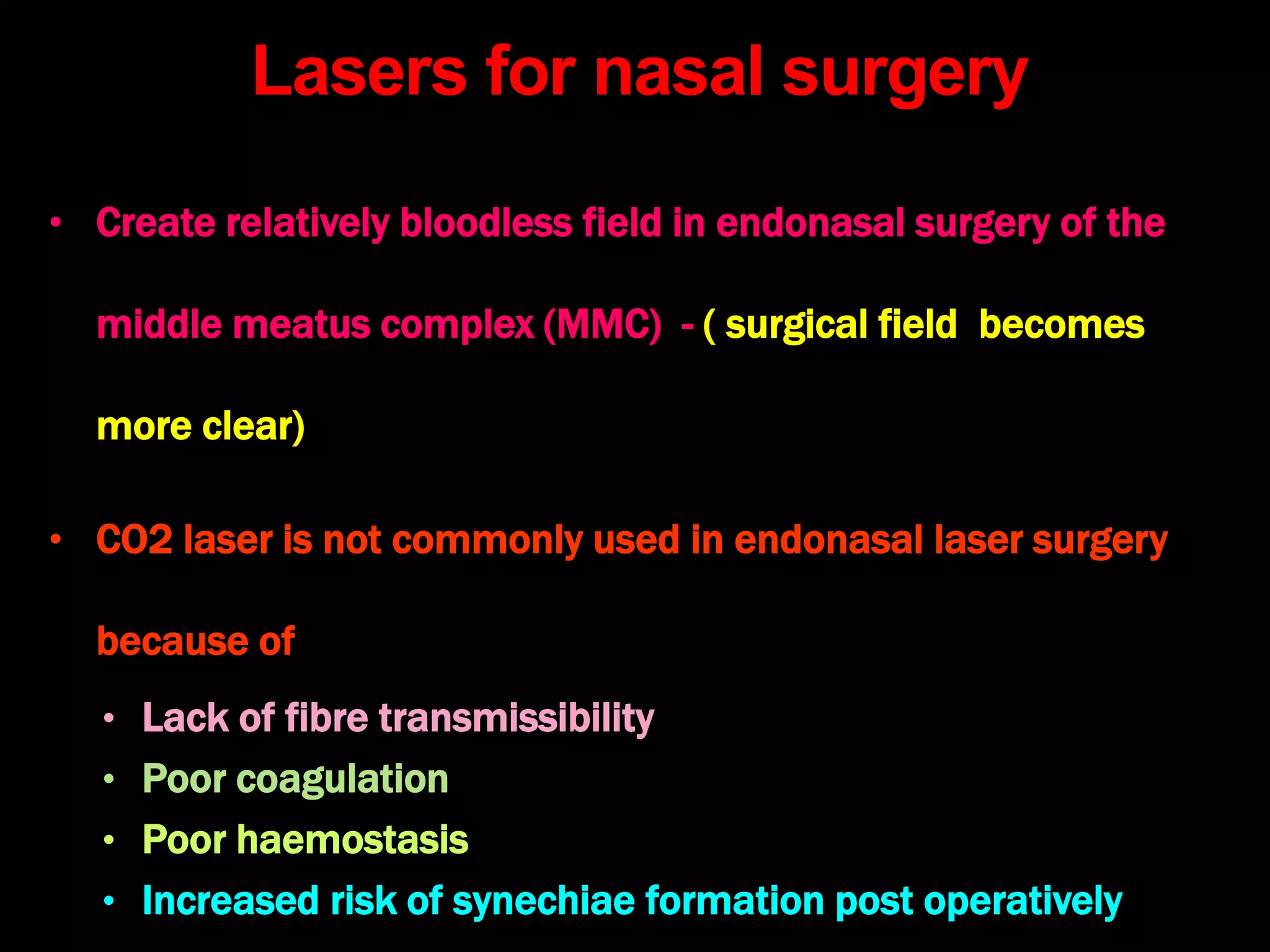 LASERs in ent | PPTX