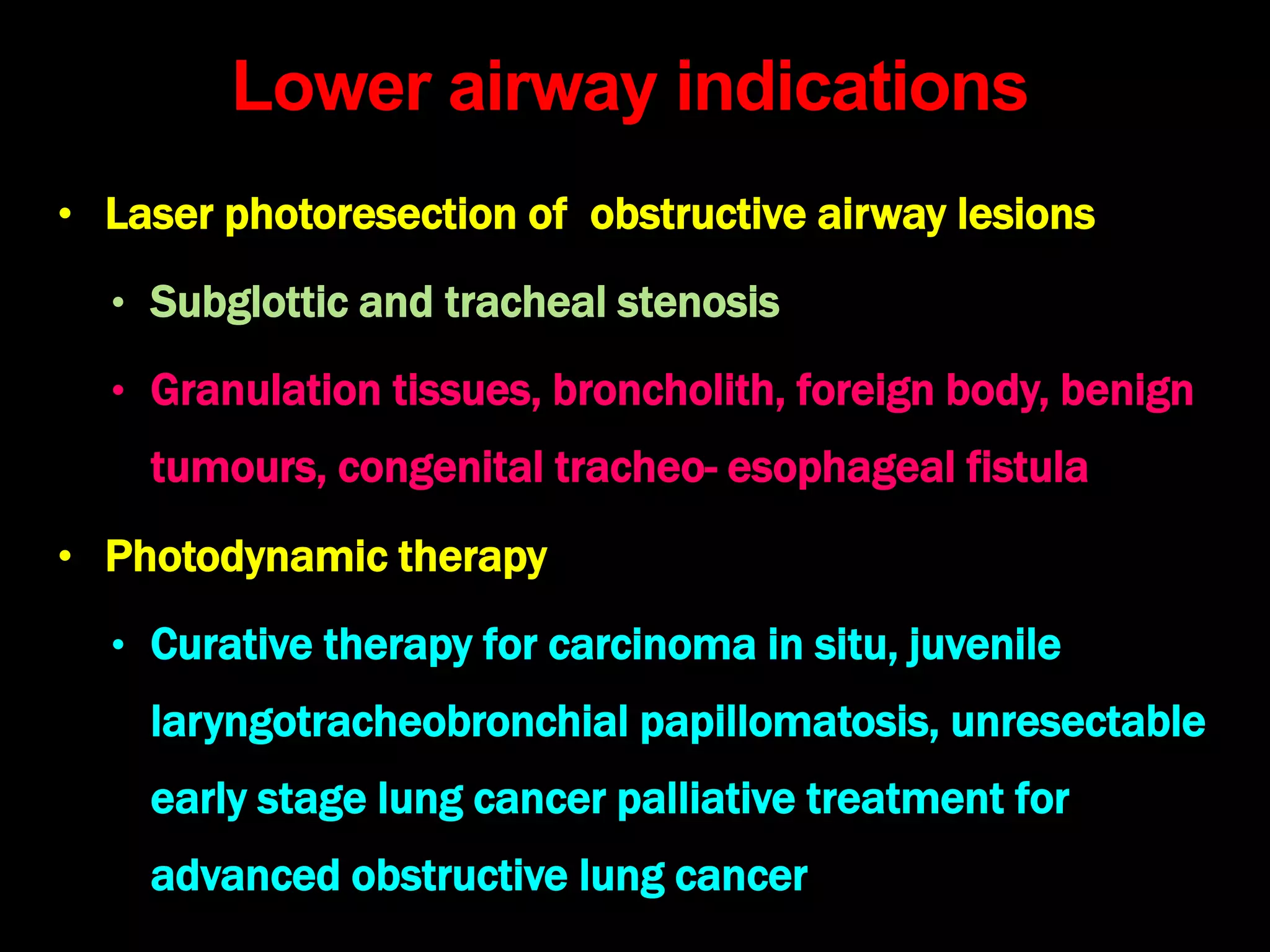 LASERs in ent | PPTX