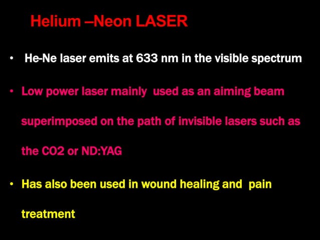 LASERs in ent | PPTX | Ear, Nose and Throat Conditions | Diseases and ...