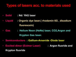 LASERs in ent | PPTX