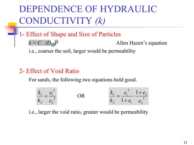 Geotechnical Engineering-I [Lec #24: Soil Permeability - II] | PPSX