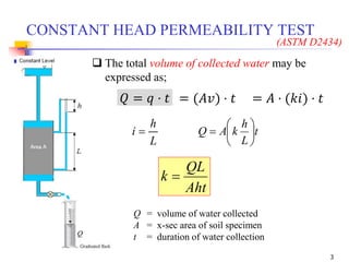 Geotechnical Engineering-I [Lec #24: Soil Permeability - II] | PPT