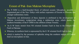 Indo-Eurasian Plate collision and the evolution of Pak-Iran ...