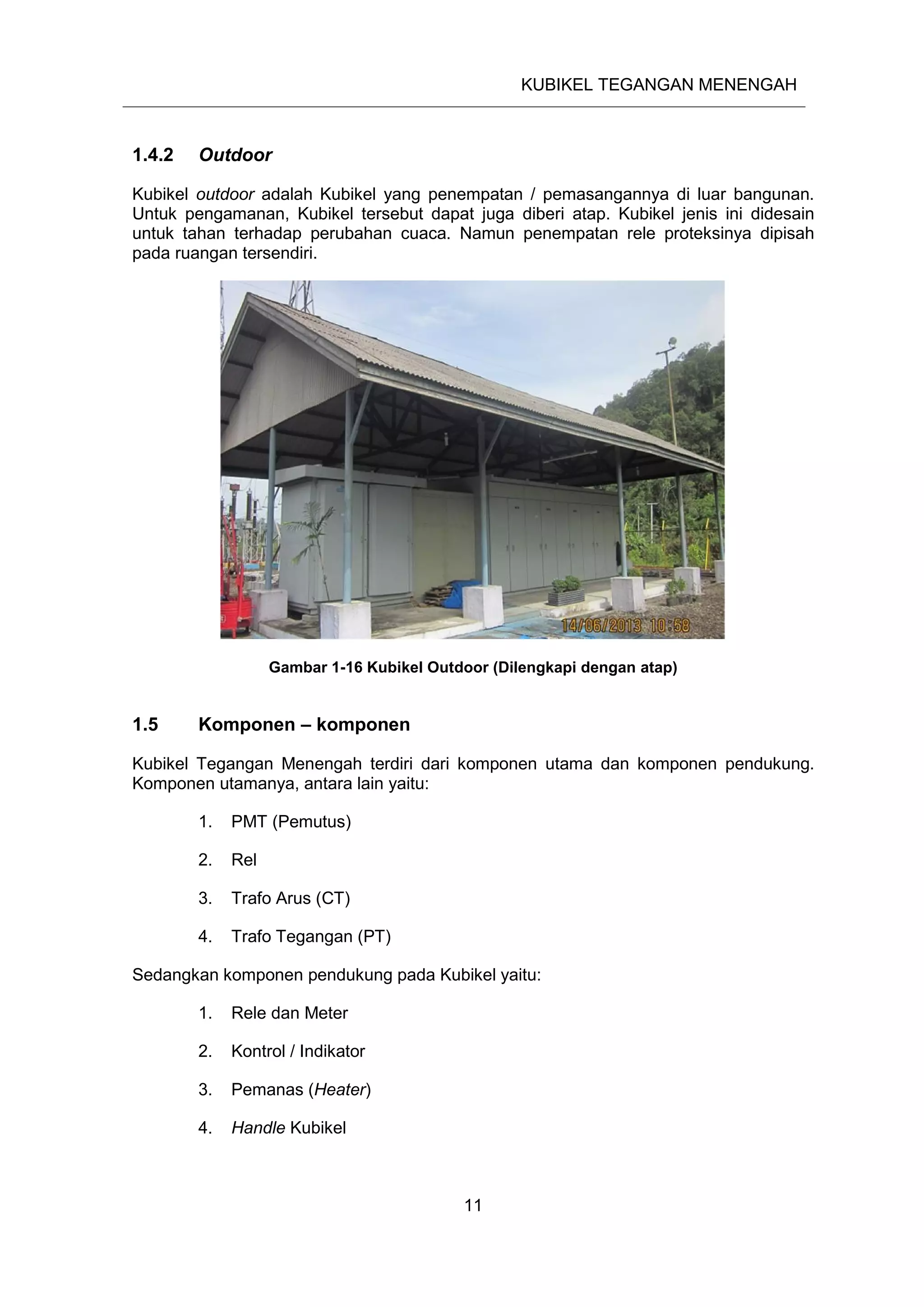 Buku pedoman kubikel tegangan menengah | PDF