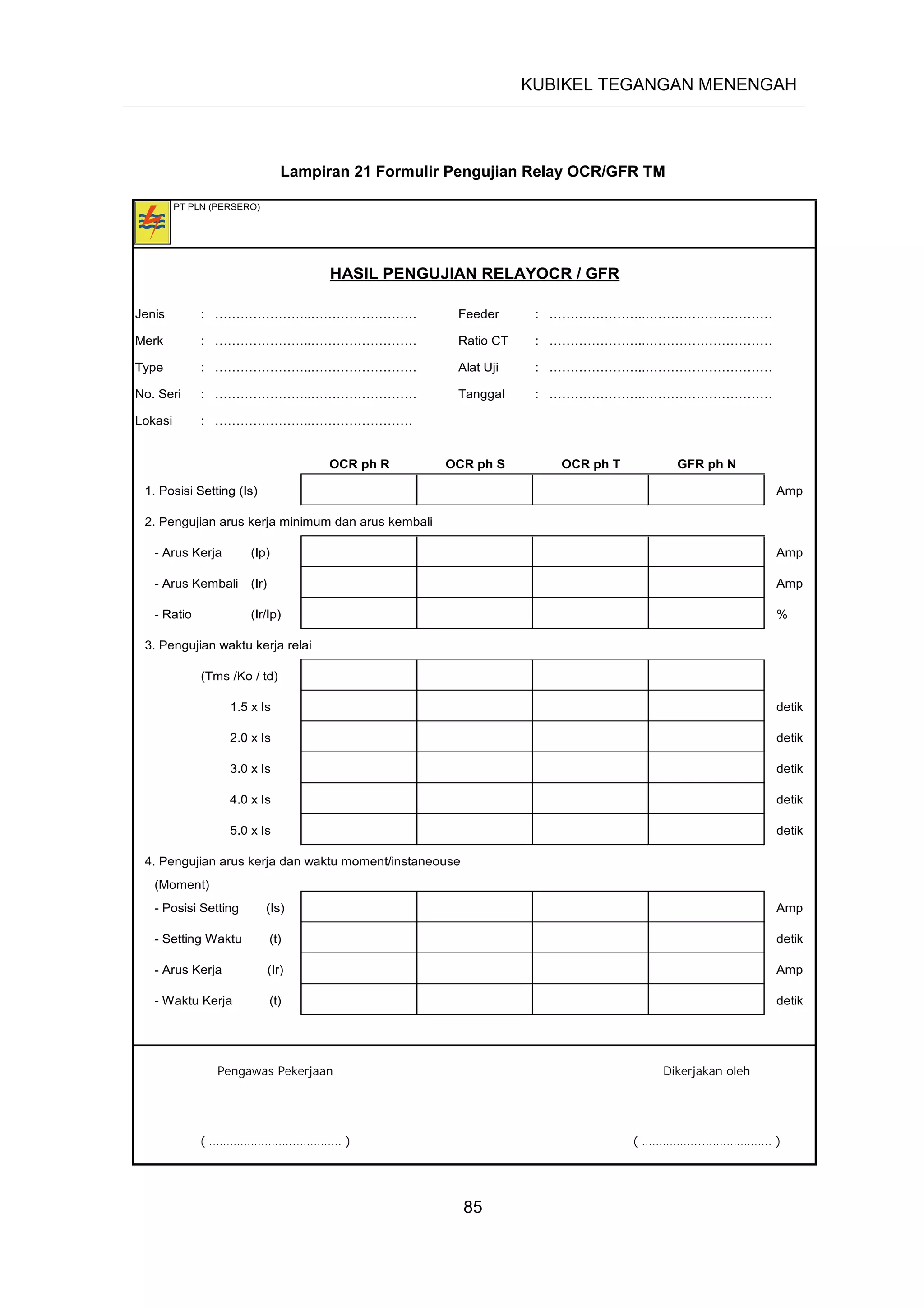 Buku pedoman kubikel tegangan menengah | PDF