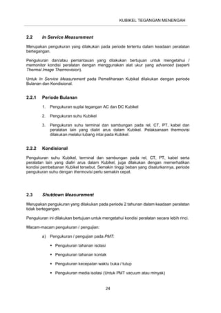 Buku pedoman kubikel tegangan menengah | PDF