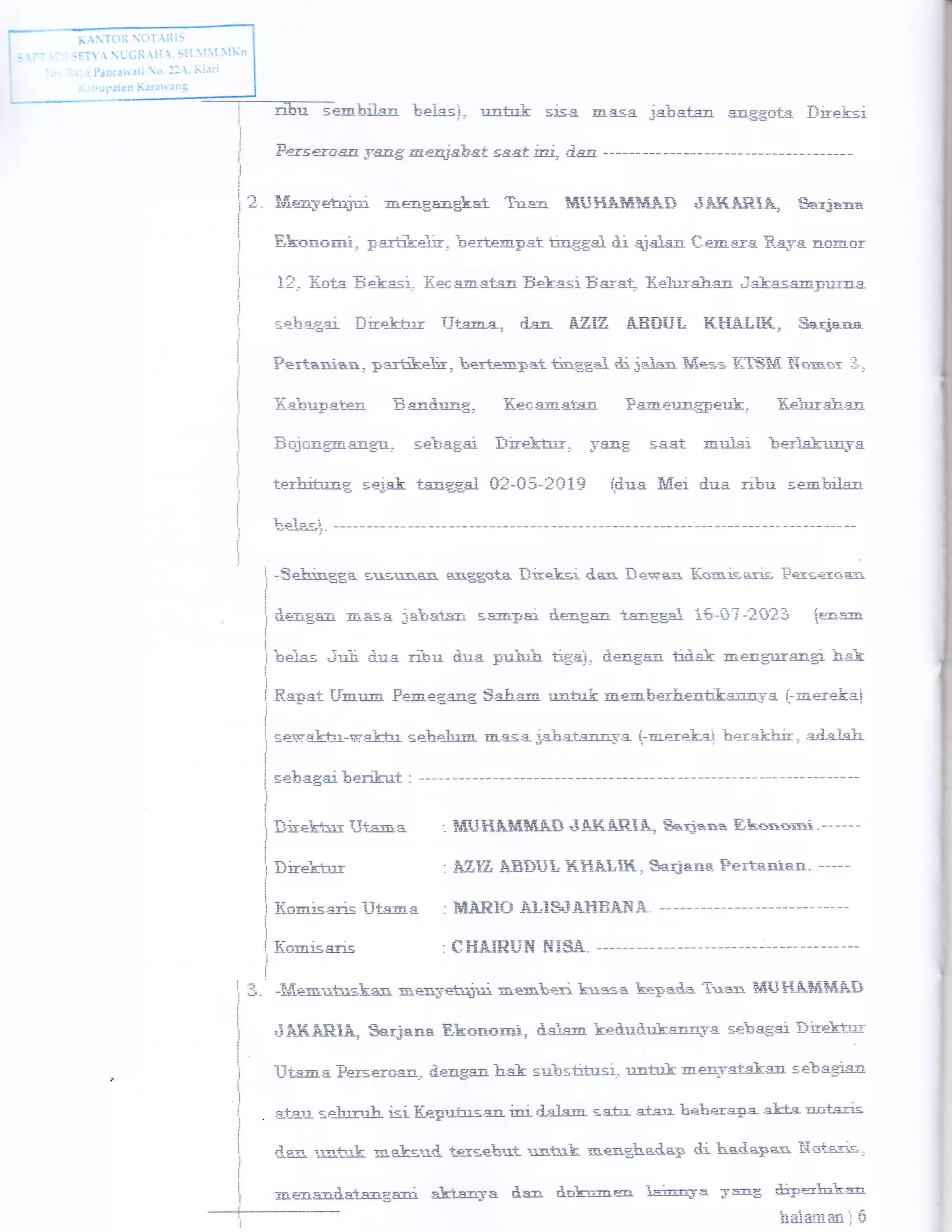 24. akta pkps no. 02 tgl 20 5-2019 | PDF