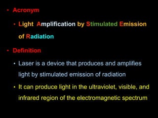 Lasers in otolaryngology | PPT