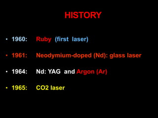 Lasers in otolaryngology | PPT