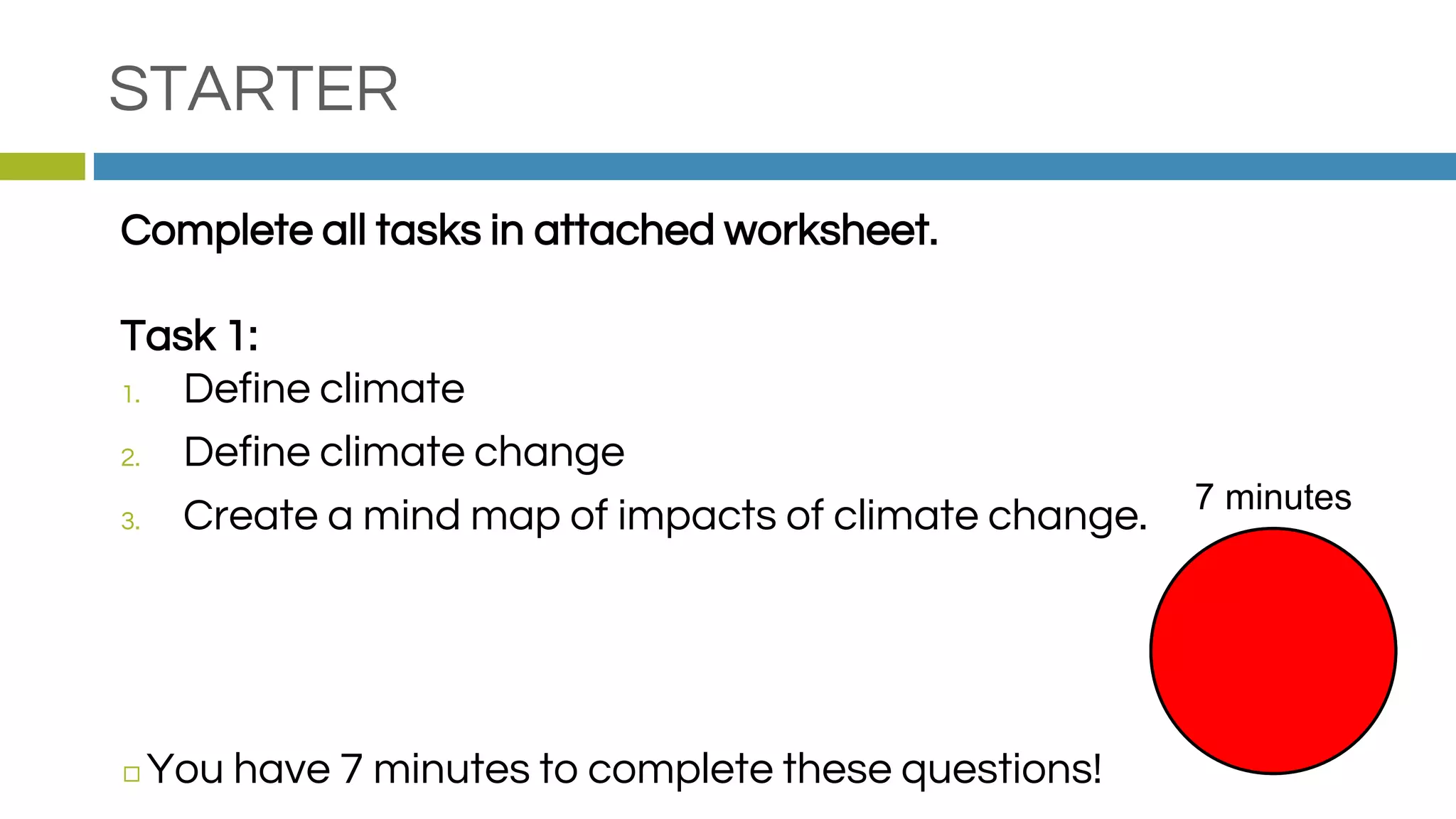 24 - Biomes climate change and food production (WILB) | PPT