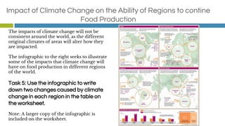 24 - Biomes climate change and food production (WILB) | PPT