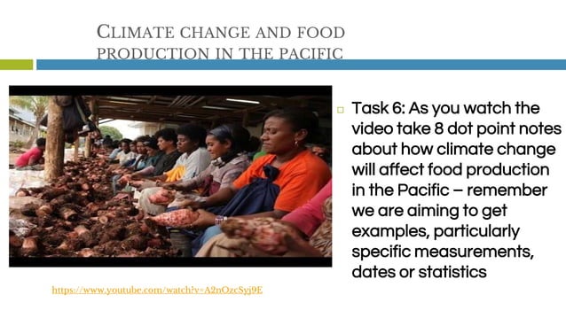 24 - Biomes climate change and food production (WILB) | PPT
