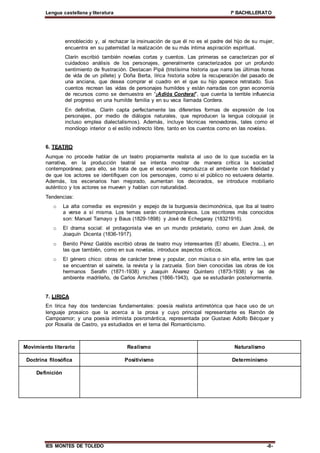 24. el realismo y el naturalismo | DOCX