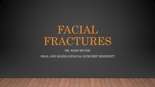 Facial Fractures I | PPTX