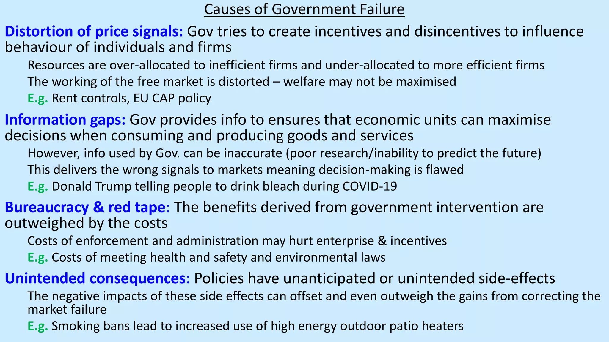 Government Failure | PPTX
