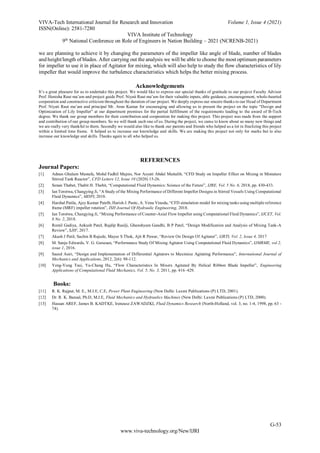Design and Optimization of Lily Impeller | PDF