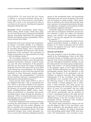 Comparison of the Effect of Periodontal Therapy and Diode ...
