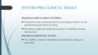 Pre Clinical Trials - Introduction | PPTX