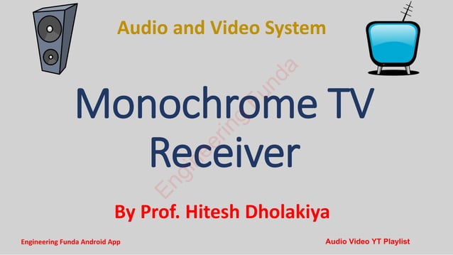 Monochrome TV Receiver | PDF | Consumer Electronics | Technology ...