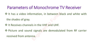 Monochrome TV Receiver | PDF