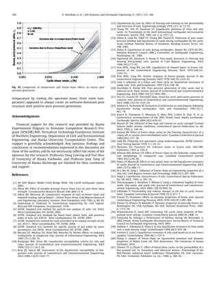24. Evaluation of temperature and freeze–thaw effects on excess pore ...