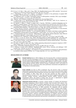 Controller selection in software defined networks using best-worst multi-criteria decision ...