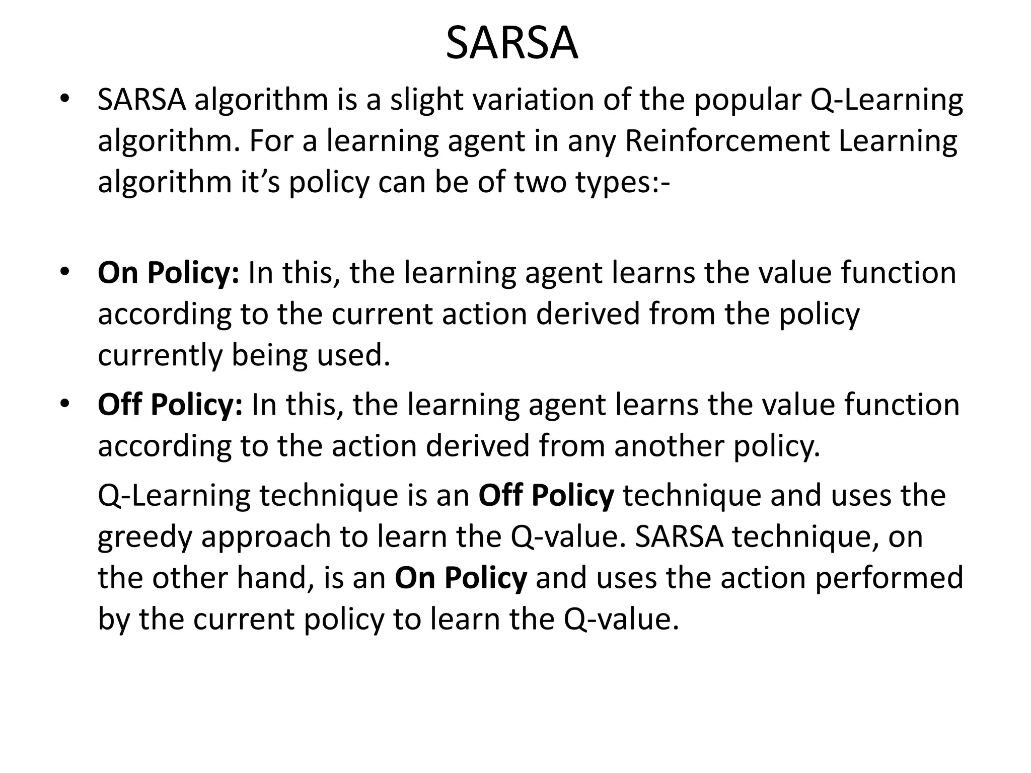 24 09 2021 Reinforcement Learning Algorithms Pptx