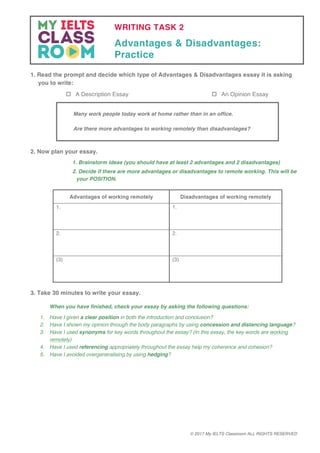 IELTS Advantages and Disadvantages Practice.pdf
