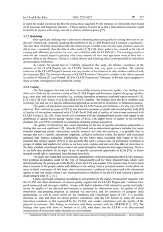 Validation of the French version of the classroom assessment scoring ...