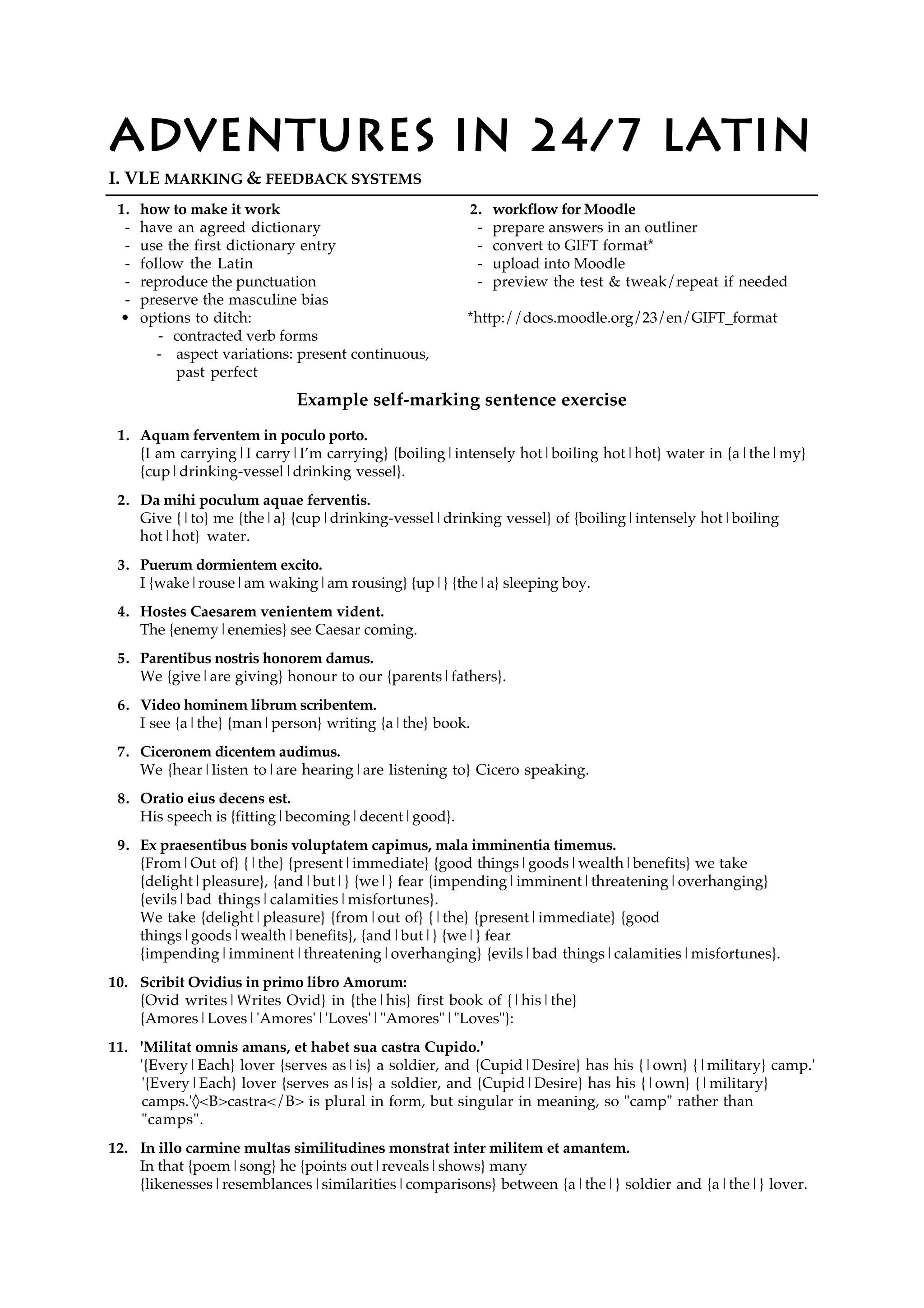 24 7 latin handout | PDF