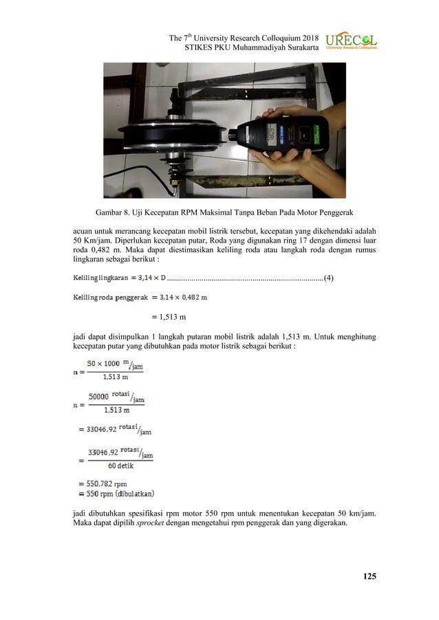 Uji Kemampuan Rancangan Sistem Kemudi, Transmisi, dan Pengereman pada Mobil Listrik Prototype ...