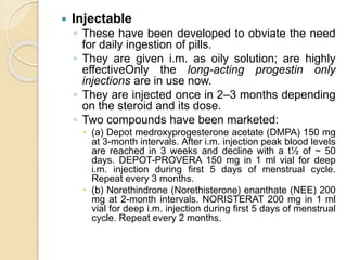 Contraceptives | PPT