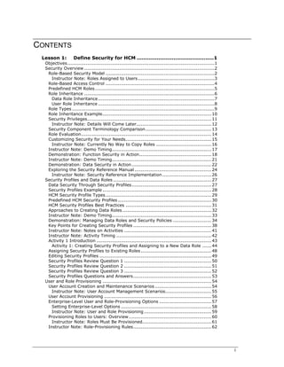 24 define security for hcm | PDF