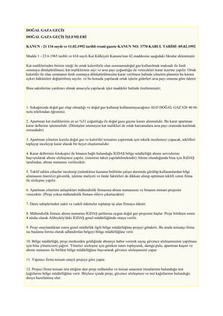 24 Dogal Gaza Gecis | PDF