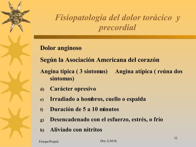 24. Dolor Toracico Y Precordial | PPT | Brain and Nervous System ...