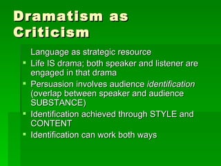 Dramatism | PPT
