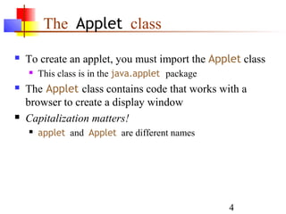 first-applet | PPT