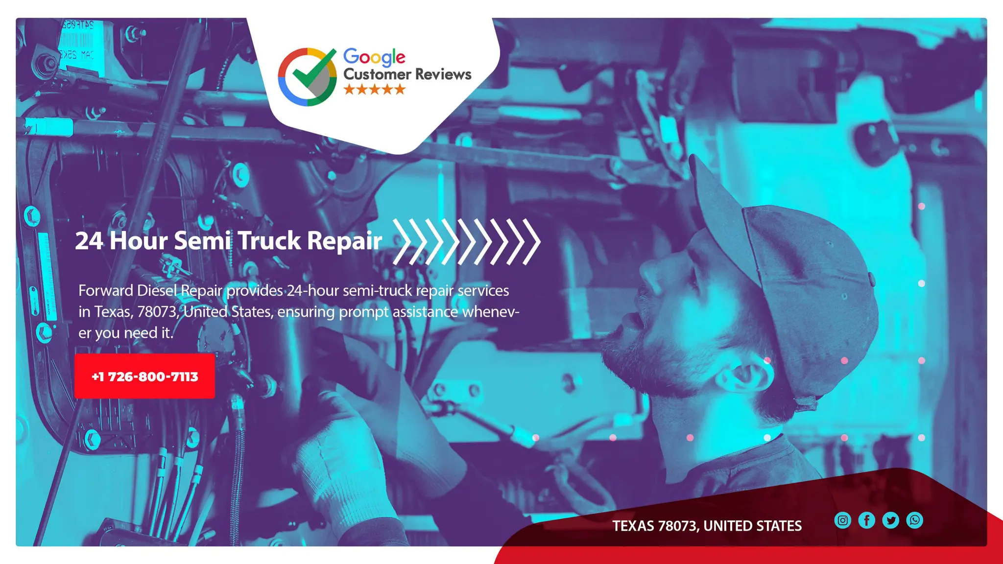 24 Hour Semi Truck Repair - Von Ormy, TX 78073, United States | PPT