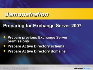 24 Hours Of Exchange Server 2007 ( Part 4 Of 24) | PPT