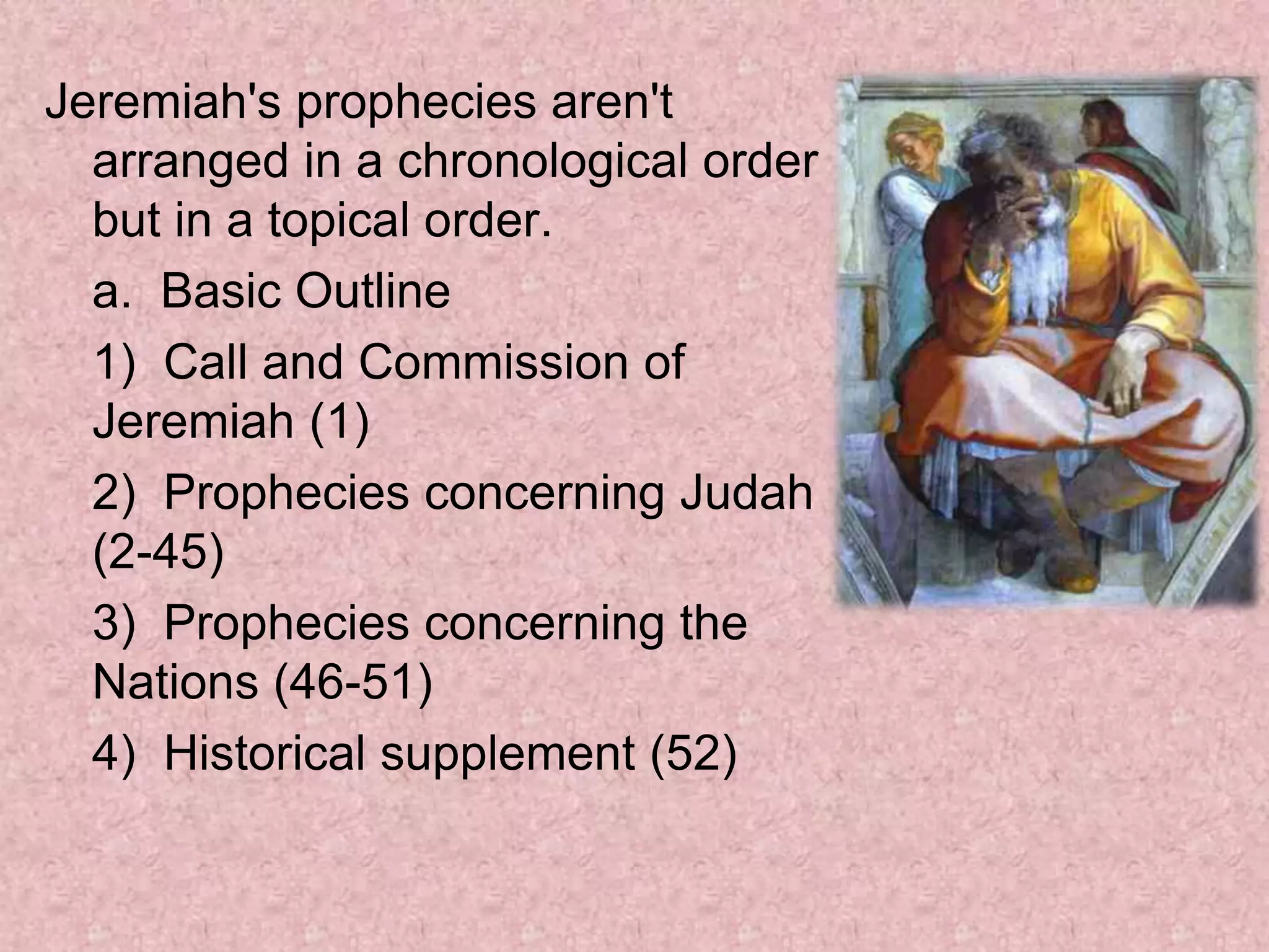Jeremiah:The Weeping Prophet | PPT
