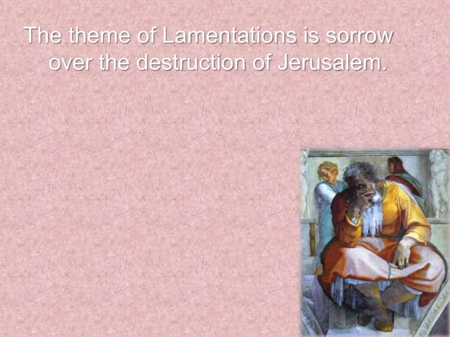 Jeremiah:The Weeping Prophet | PPT | Christianity | Religion & Spirituality