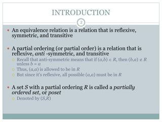 24 partial-orderings | PPT