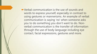 STRATEGIES FOR EFFECTIVE COMMUNICATION | PPTX | Family and Relationships